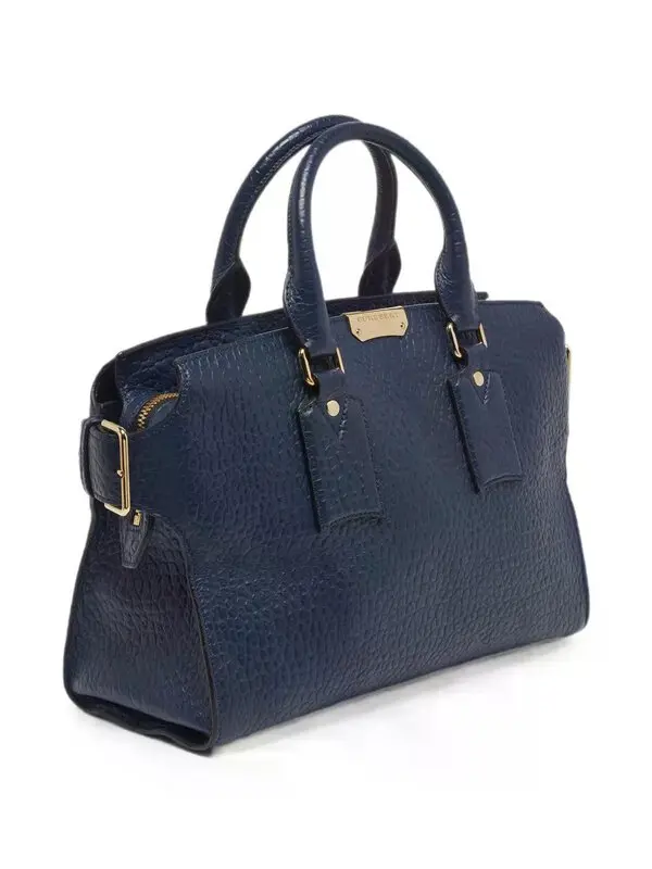 Burberry Clifton Leather Tote Bag