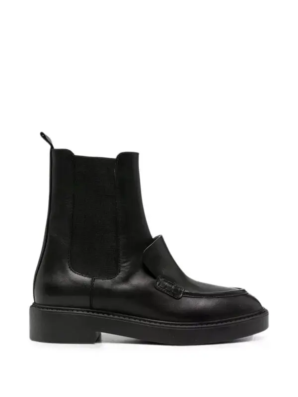 SERGIO MORETTI FIRENZE Leather Chelsea Boots