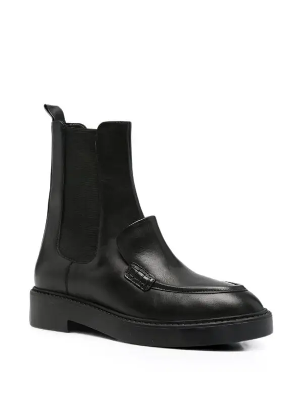 SERGIO MORETTI FIRENZE Leather Chelsea Boots
