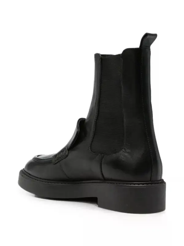 SERGIO MORETTI FIRENZE Leather Chelsea Boots
