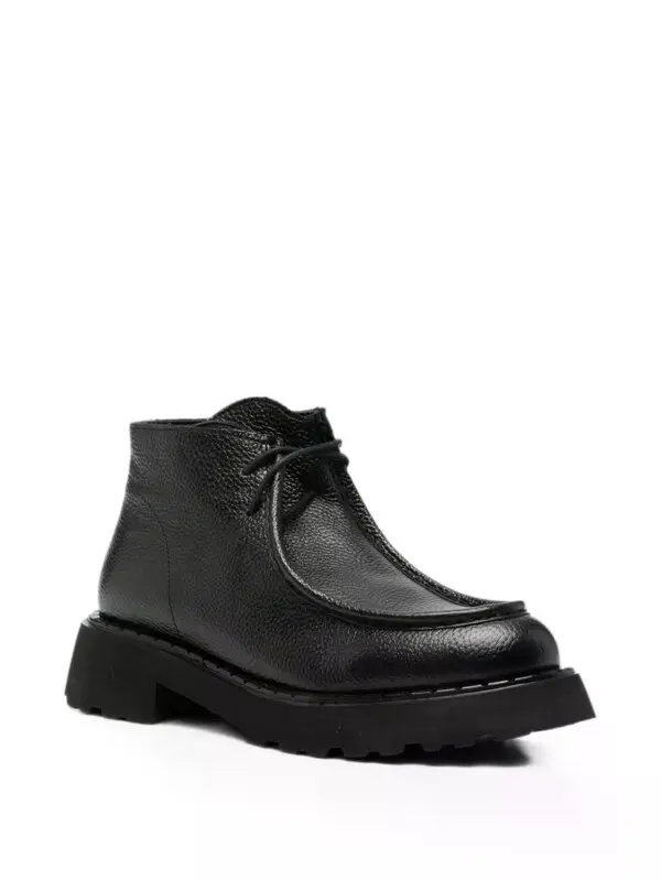 SERGIO MORETTI FIRENZE Zip-fastening Leather Desert Boots