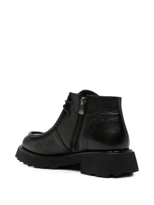 SERGIO MORETTI FIRENZE Zip-fastening Leather Desert Boots