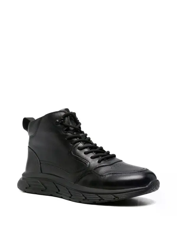 SERGIO MORETTI FIRENZE Lace-up Leather Boots