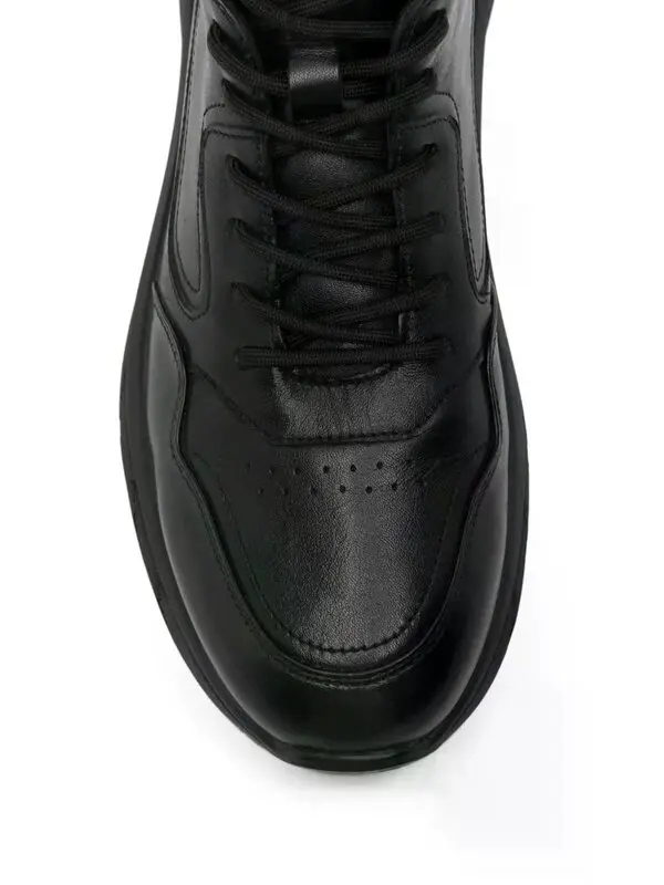SERGIO MORETTI FIRENZE Lace-up Leather Boots