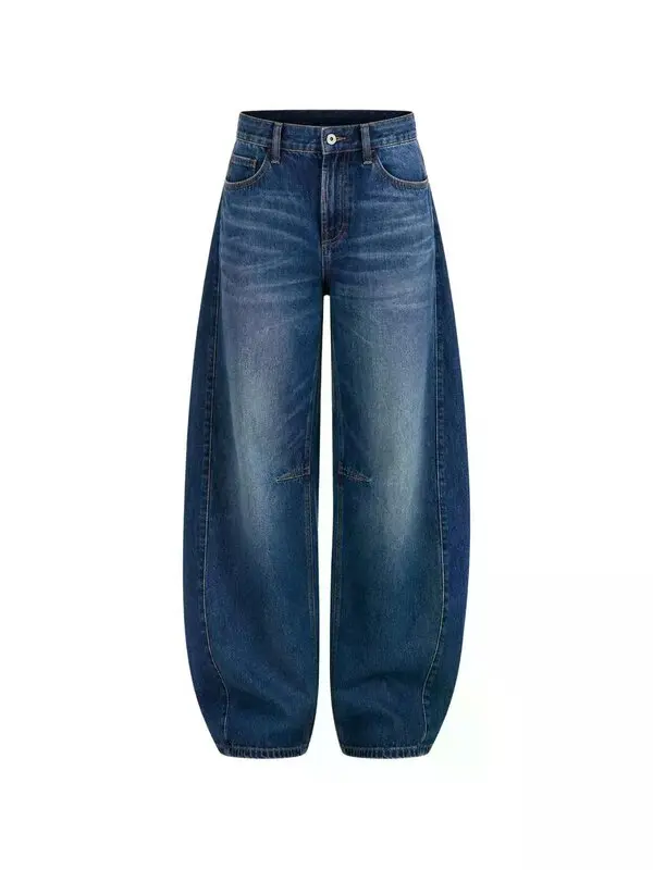 LEEM X Feng Chen Wang Barrel Jeans - Blue