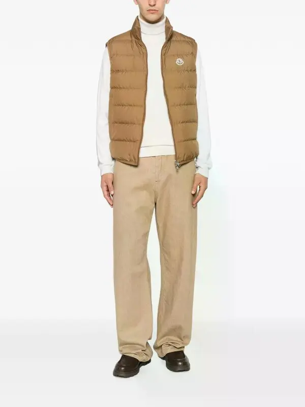 Moncler Contrin Gilet - Neutrals