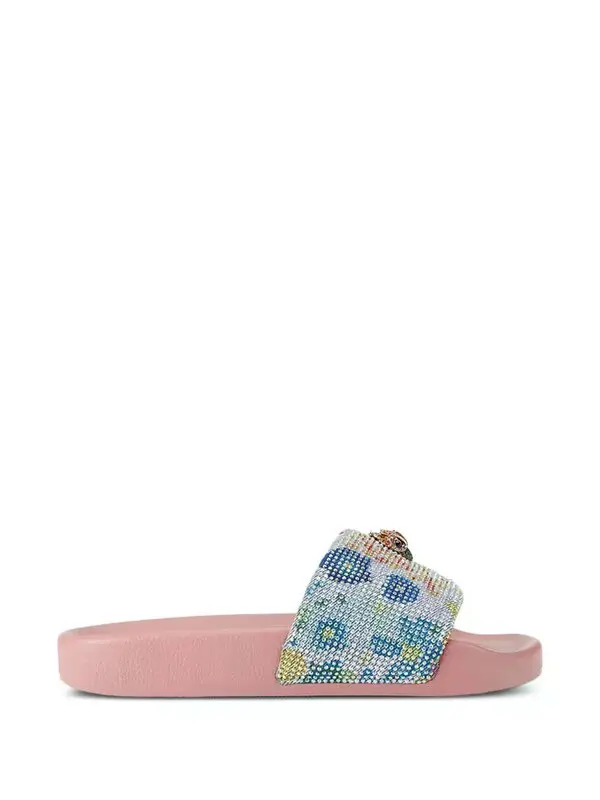 Kurt Geiger Meena Eagle Slides - Blue