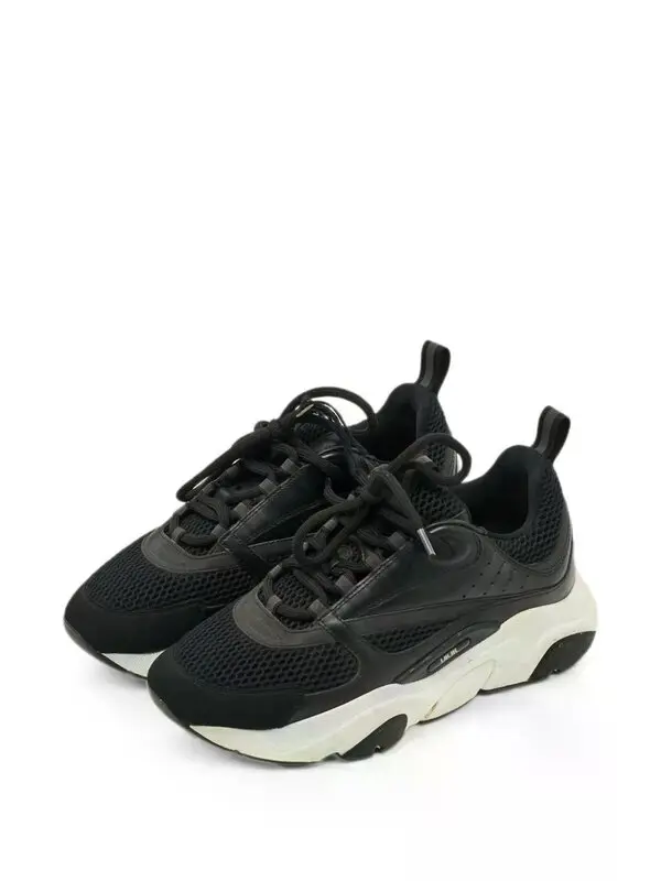 Dior B22 Mesh & Leather Sneakers