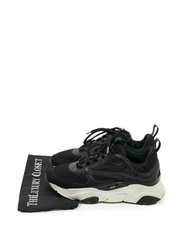 Dior B22 Mesh & Leather Sneakers