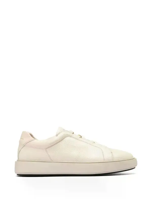 Officine Creative Tonal Leather Sneakers - Neutrals