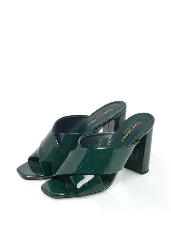 Saint Laurent Loulou Criss-cross Sandals