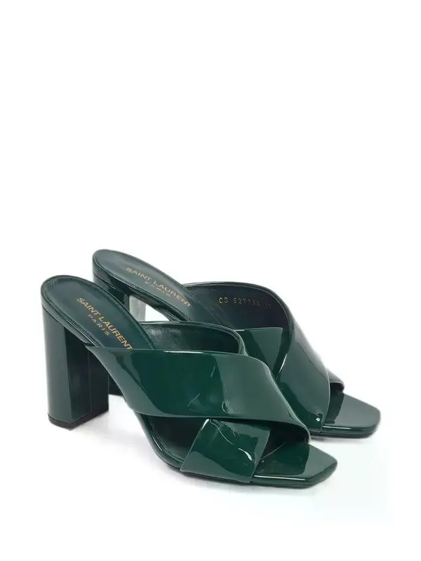 Saint Laurent Loulou Criss-cross Sandals