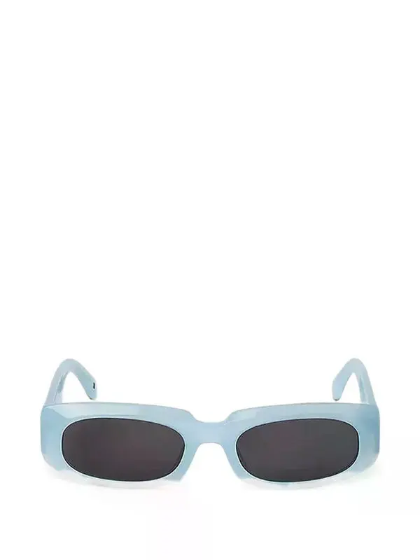 Palm Angels Oval Frame Sunglasses - Blue