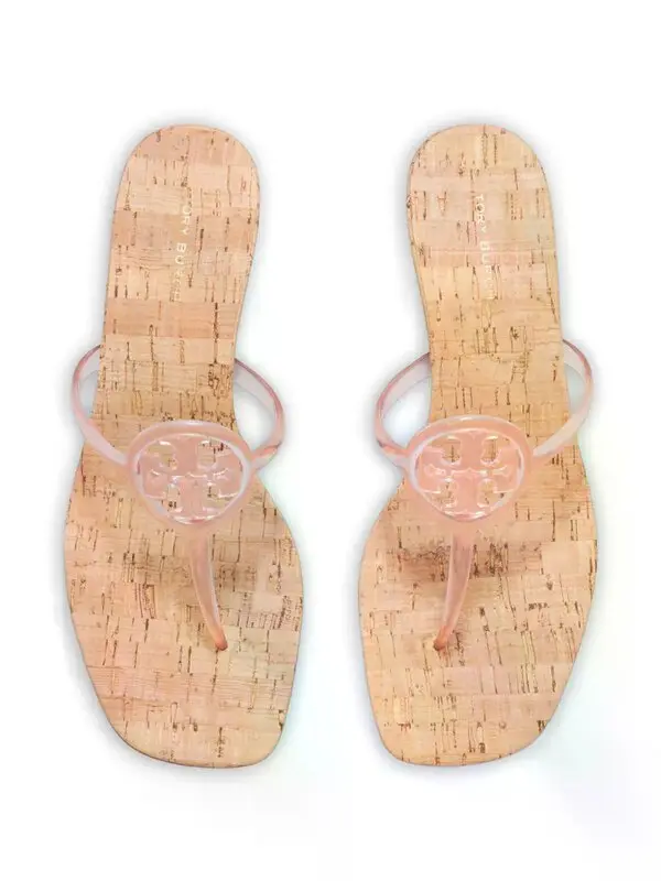 Tory Burch Miller Jelly Kitten Heel Sandals
