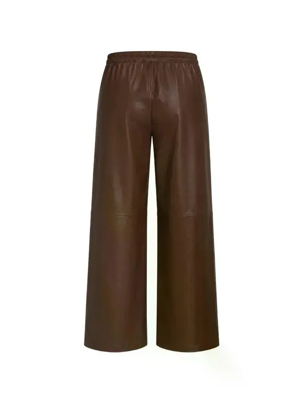Sprwmn Kauai Leather Palazzo Pants