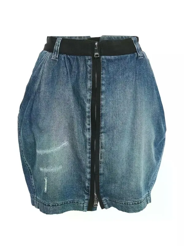 Dolce & Gabbana Distressed Mini Skirt