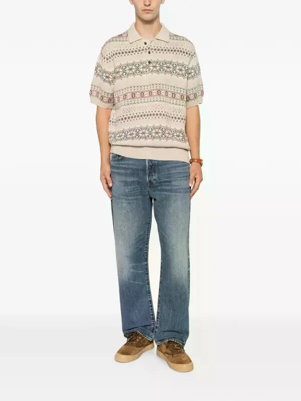 Polo Ralph Lauren Fair Isle Short-sleeve Polo Shirt