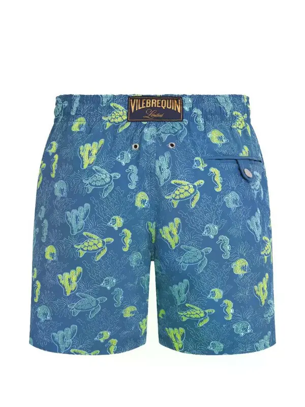 Vilebrequin Embroidered Drawstring Swim Shorts