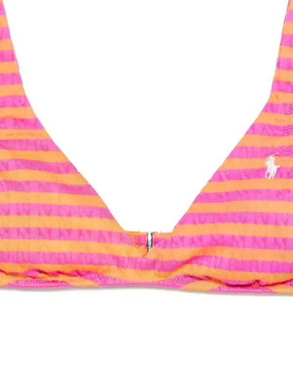 Polo Ralph Lauren Striped Bikini Top