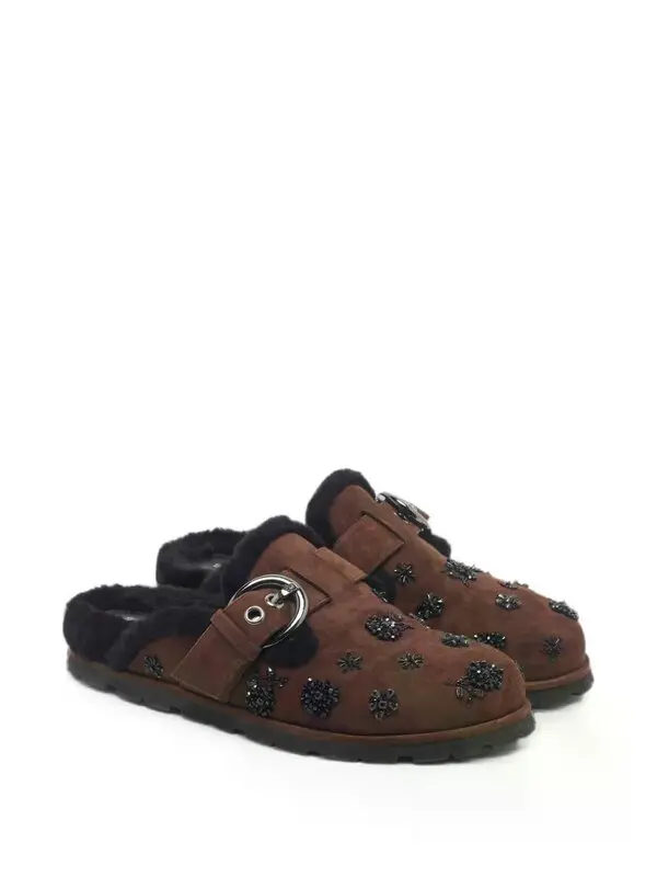 STUART WEITZMAN Chrystie Embellished Mules