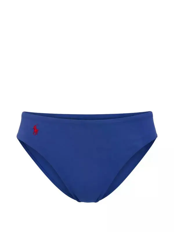 Polo Ralph Lauren Logo Embroidered Bikini Bottoms
