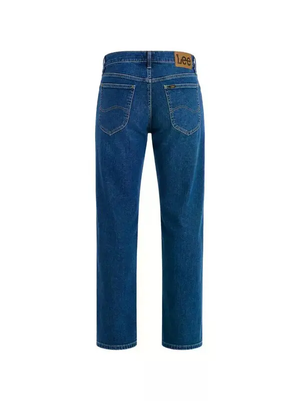 LEEM Daren Low Whiskered Jeans - Blue