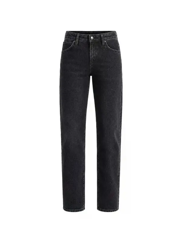LEEM London Straight-leg Jeans - Black
