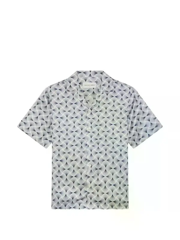 Frescobol Carioca Roberto Silk Shirt - White