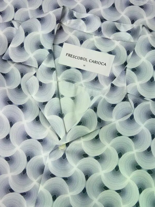 Frescobol Carioca Roberto Silk Shirt