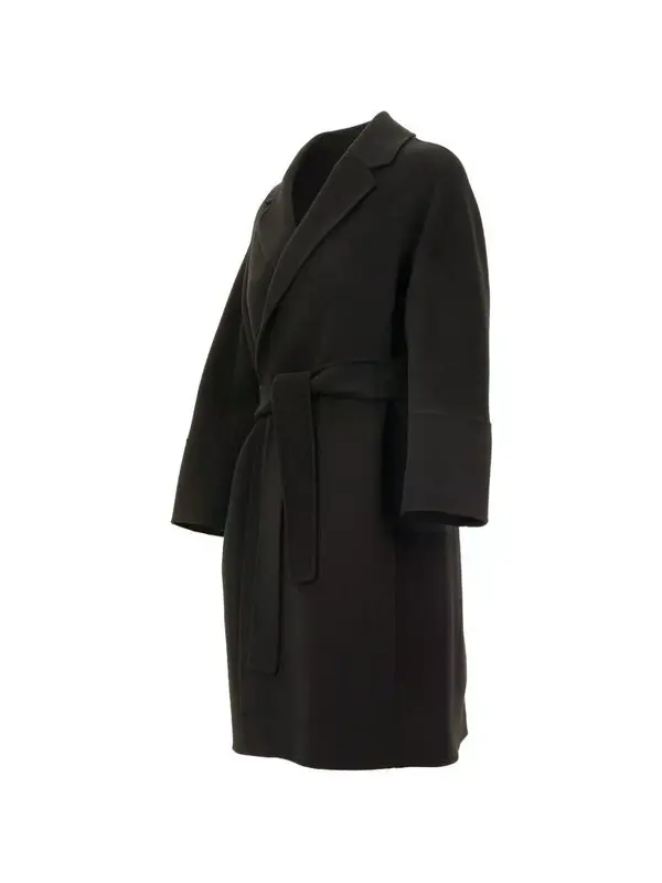 Max Mara Belted Notch-lapel Coat