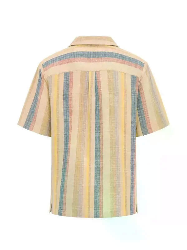 REVOLUTION NOW Striped Short-sleeved Shirt
