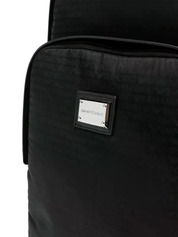 Emporio Armani Logo Plaque Backpack