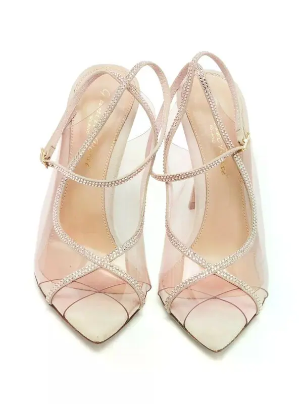 GIANVITO ROSSI Crystelle Crystal-embellished Sandals