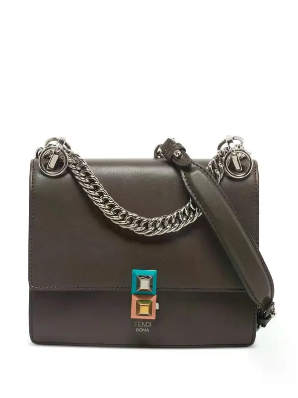 Fendi Kan I Shoulder Bag - Brown