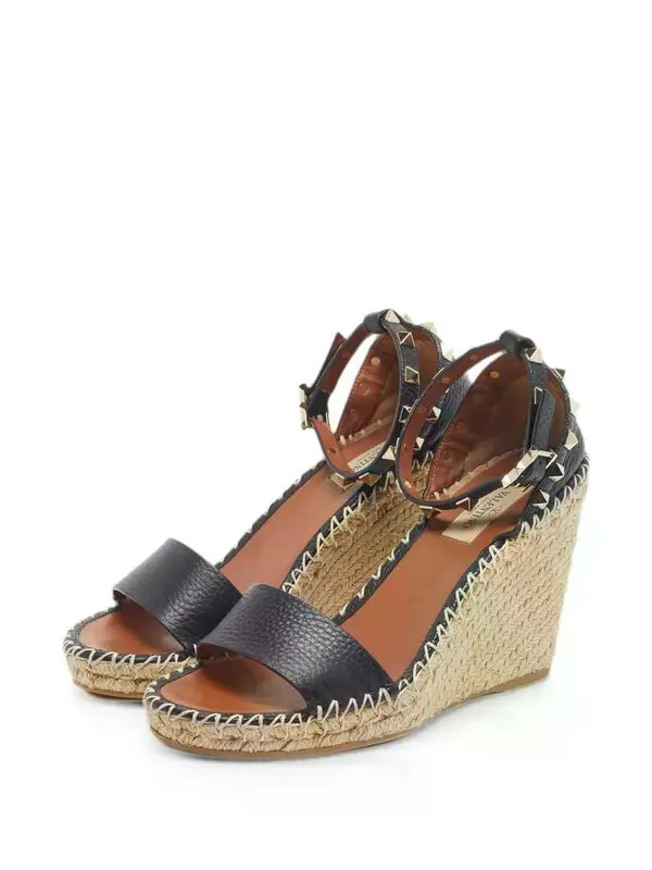 Valentino Garavani Rockstud Wedge Sandals
