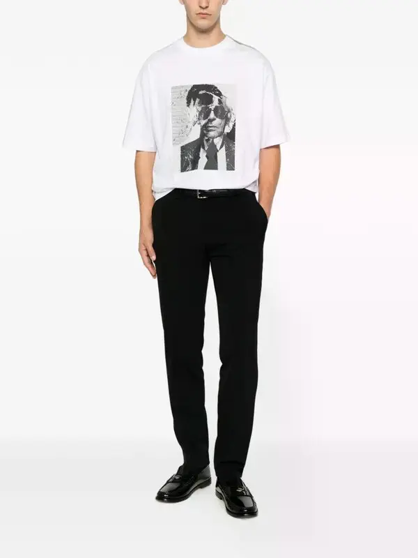 Karl Lagerfeld Portrait-print T-shirt