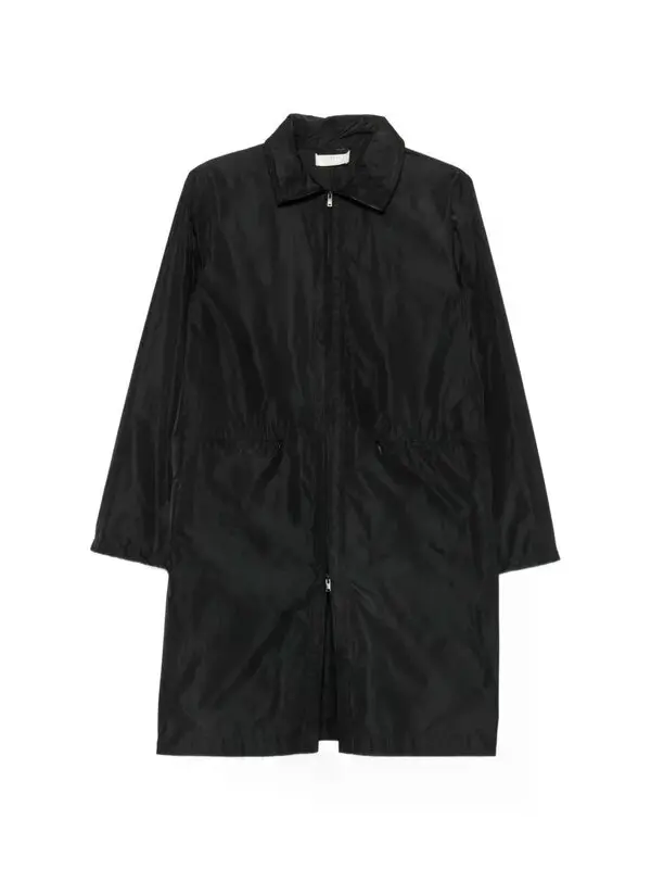 THE ROW Aldara Zip-up Coat - Black