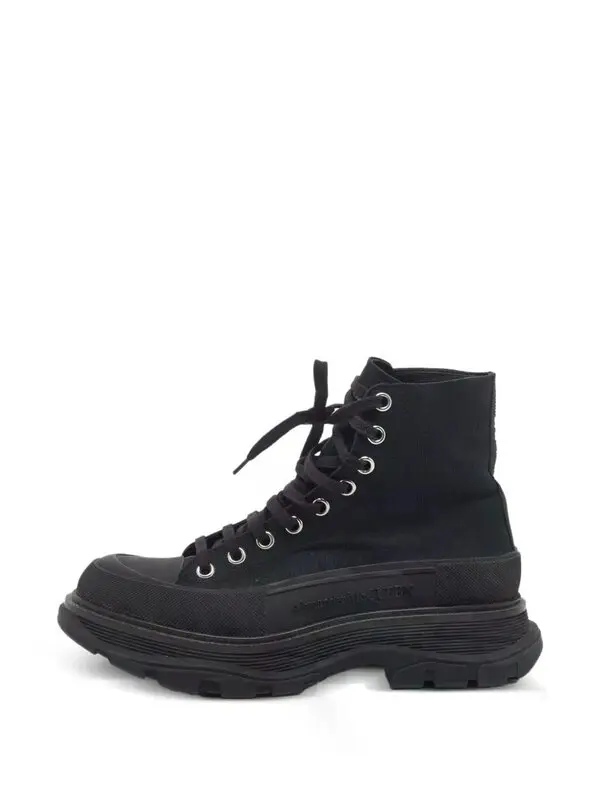 Alexander McQueen Tread Slick High-top Sneakers - Black