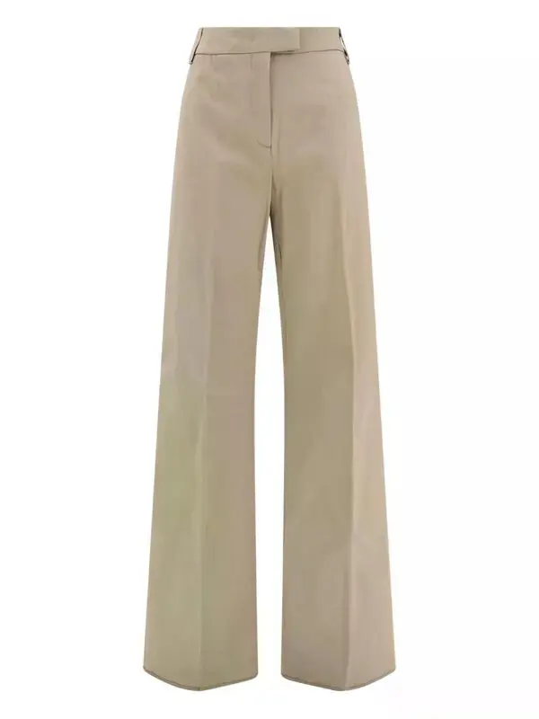 THELATEST Wide-leg Zip-fly Trousers - Neutrals