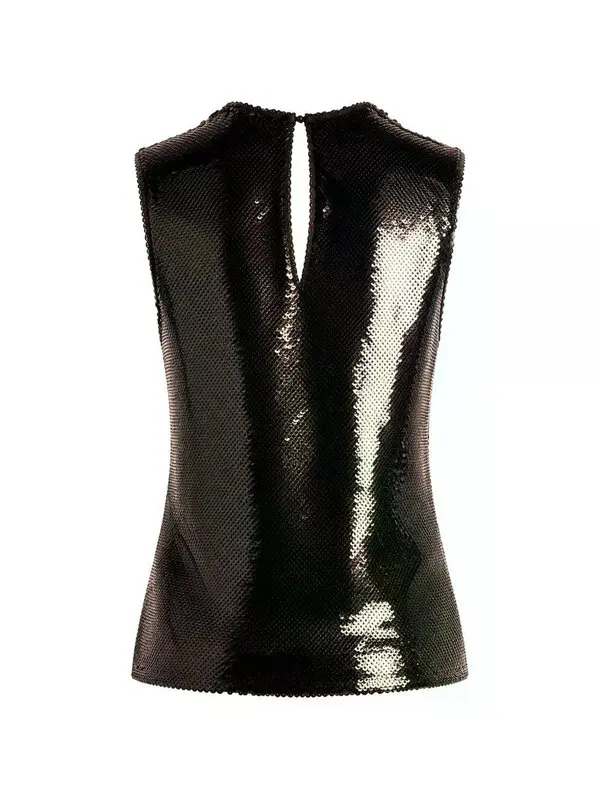 ESSE Luminessa Sequin-embellished Top - Brown