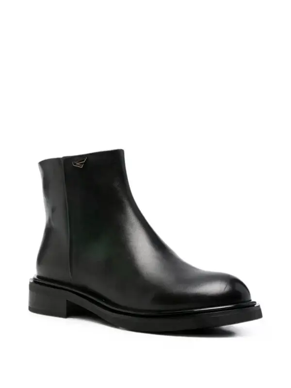 SERGIO MORETTI FIRENZE Logo-detail Ankle Boots
