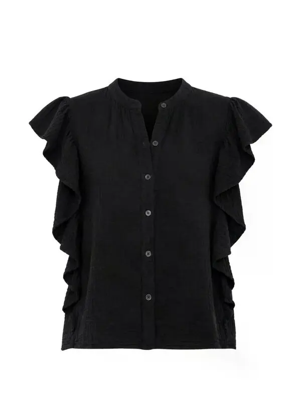 Xirena Ashlyn Ruffled Sleeveless Blouse