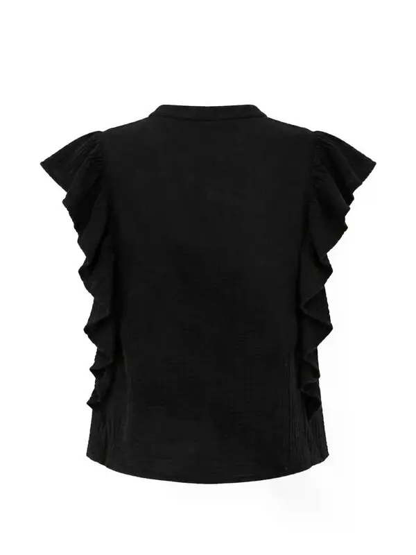 Xirena Ashlyn Ruffled Sleeveless Blouse