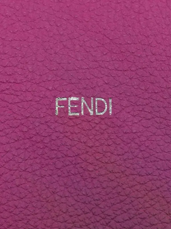 Fendi Leather Travel Tag