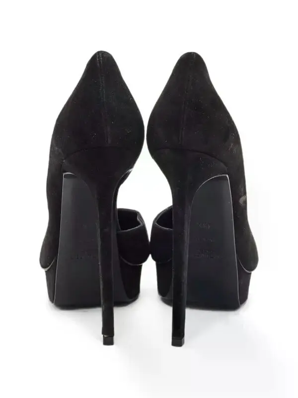 Saint Laurent Suede D'orsay Pumps