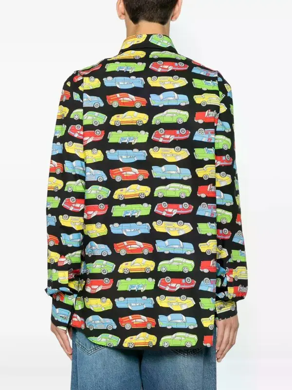 Moschino Car-print Shirt