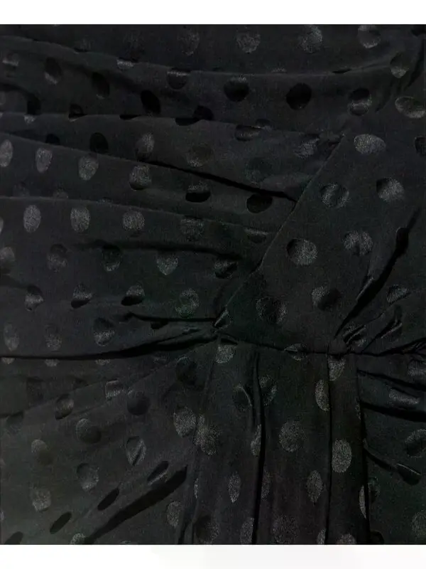 Isabel Marant Étoile Draped Polka-dot Mini Dress