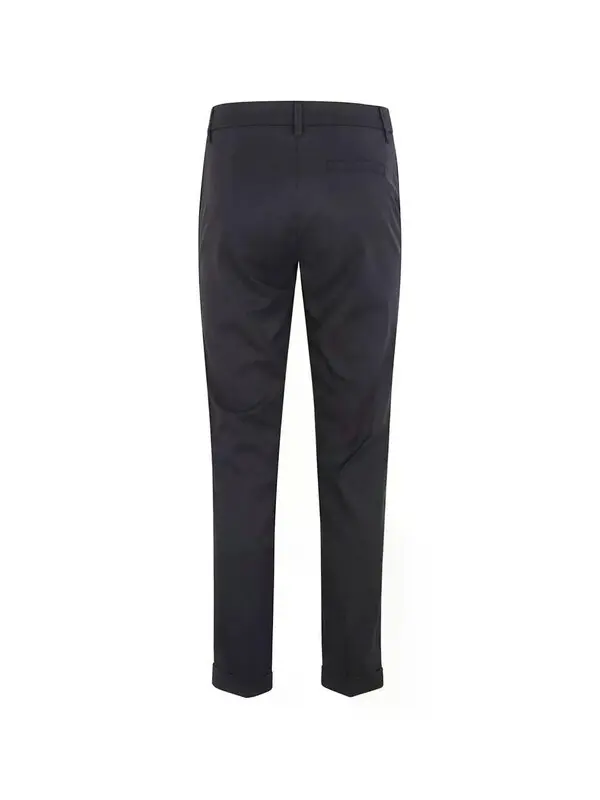 FAY Logo Plaque Straight-leg Trousers