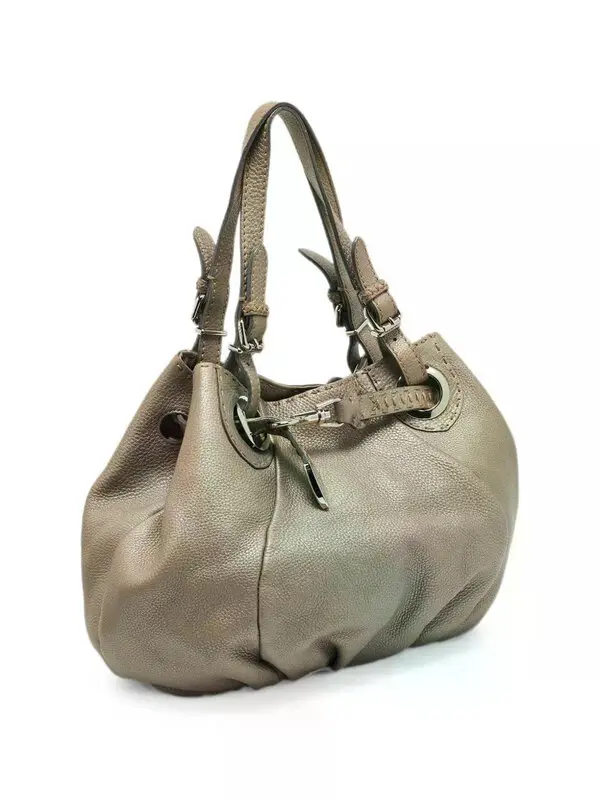 Fendi Pomodorino Selleria Shoulder Bag