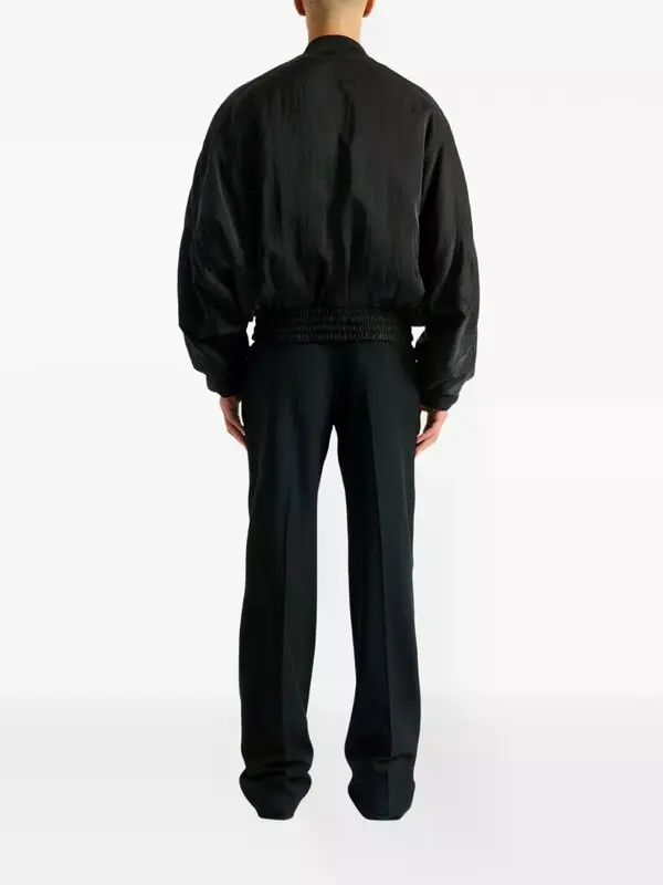 Balmain Textured Nylon Bomber Jacket